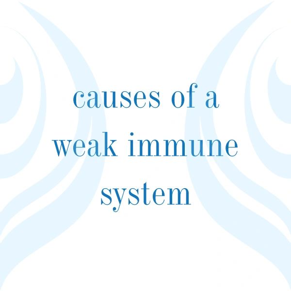 Causes of a Weak Immune System