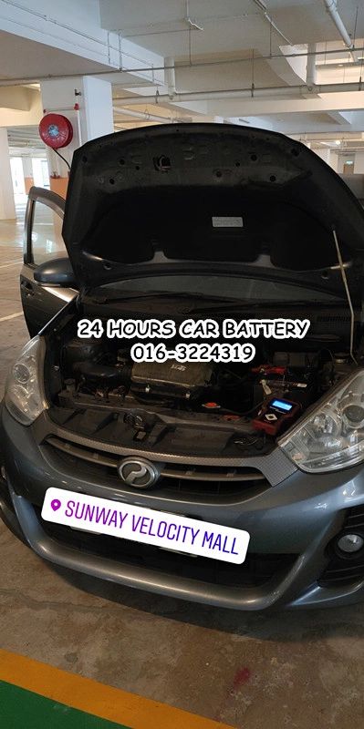 Perodua Myvi Car Battery Replacement Sunway Velocity