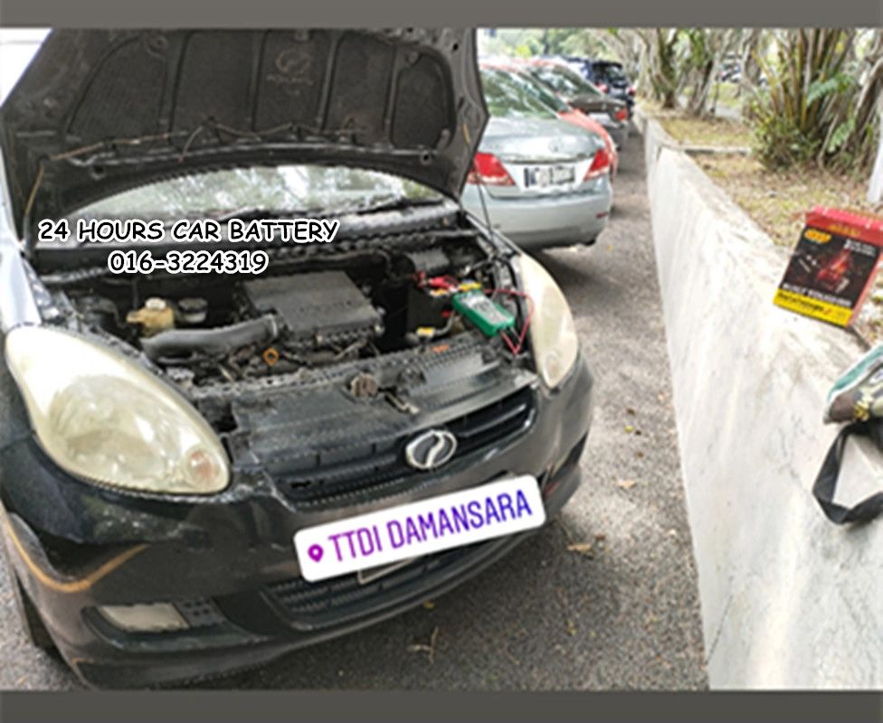 Perodua Myvi Car Battery Replacement TTDI Damansara