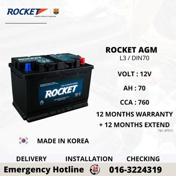 Rocket Car Battery - 24 HOURS CAR BATTERY SERVICE