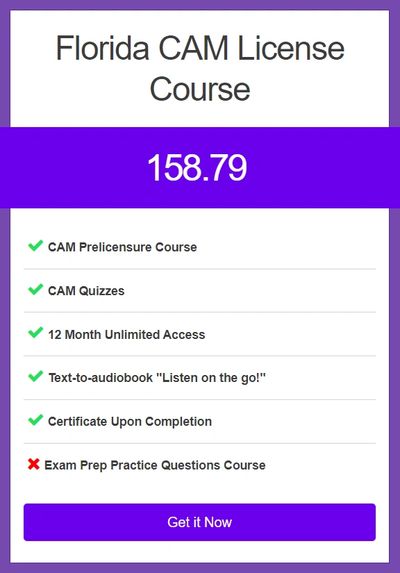 CAM Courses | AACC Florida CAM Course Online