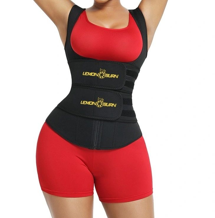 Lux Lemon Burn Double Waist Power Waist Snatcher for Waist Back & Underarm