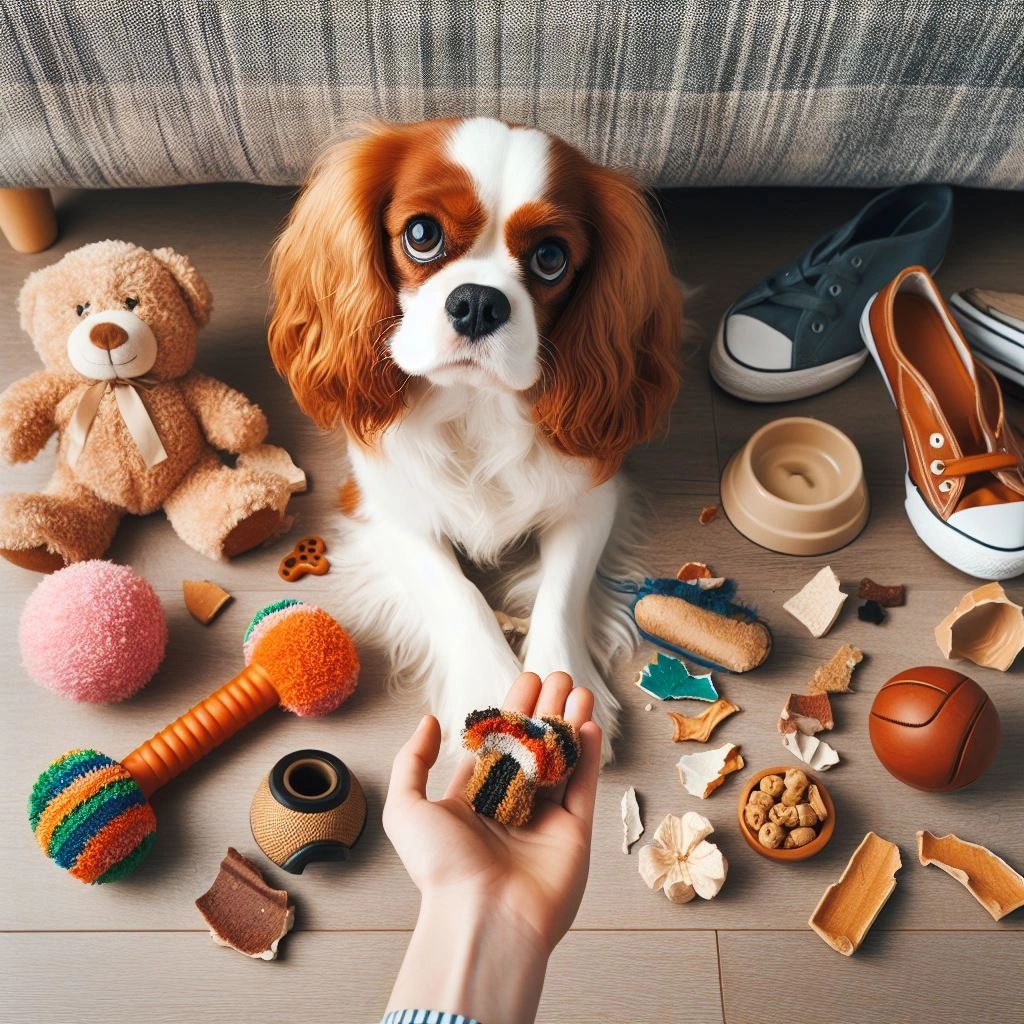 Helping Cavaliers Overcome Chewing Habits