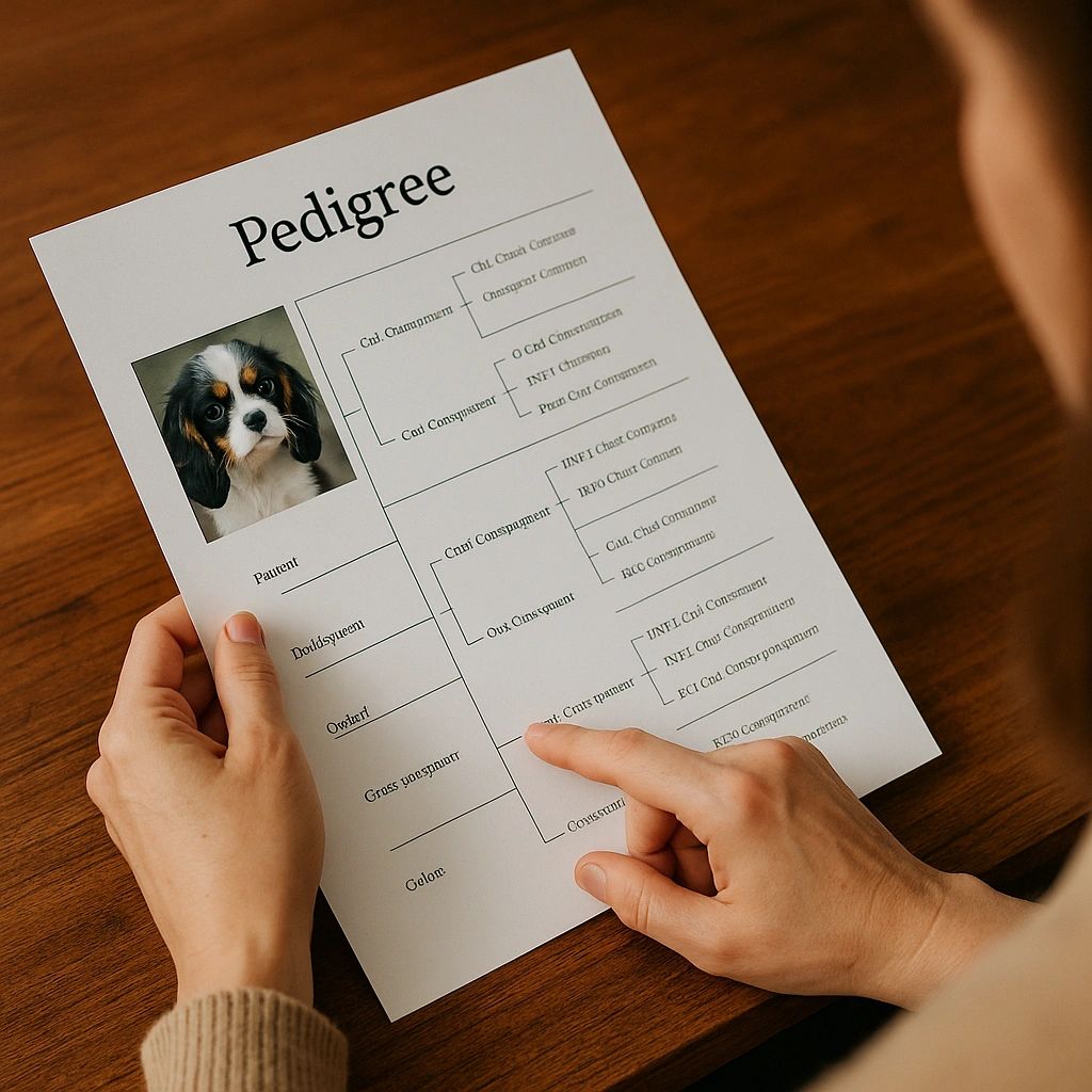 How to Read a Cavalier Pedigree