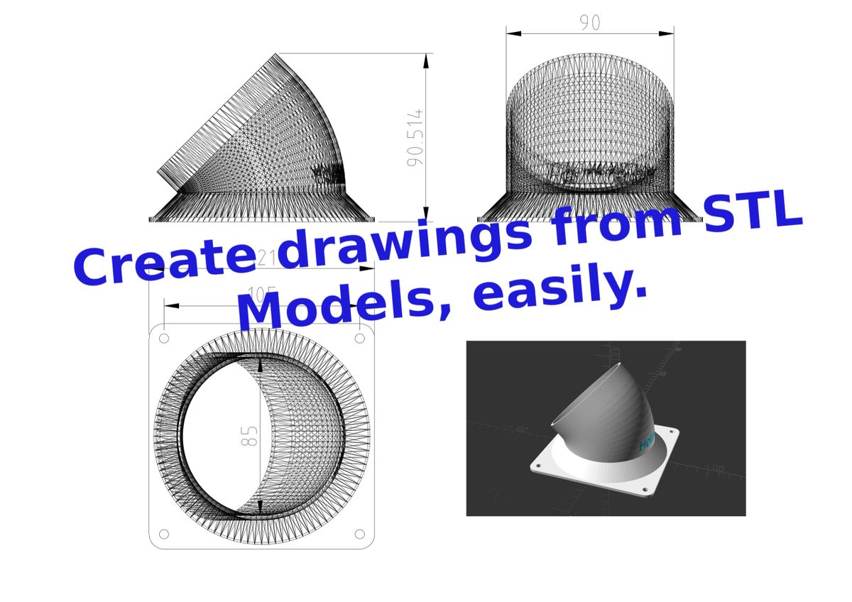 STL to DXF converter | Basic Windows 10_64