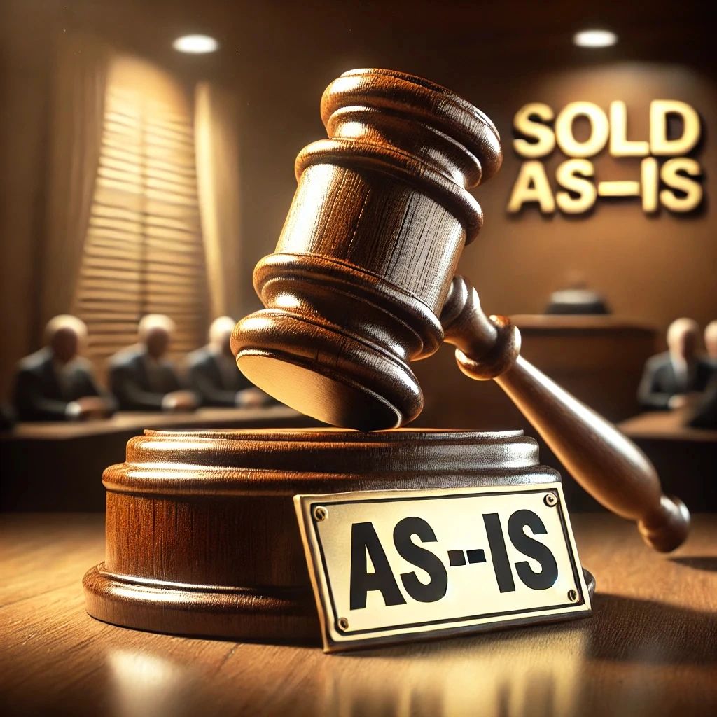Understanding "As-Is" in Auction Purchases