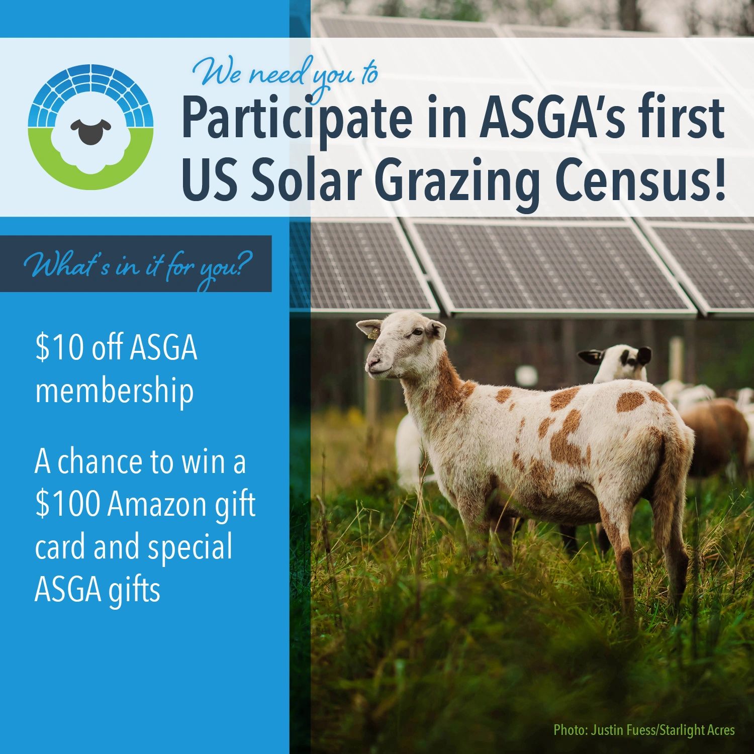 ASGA Launches First US Solar Grazing Census