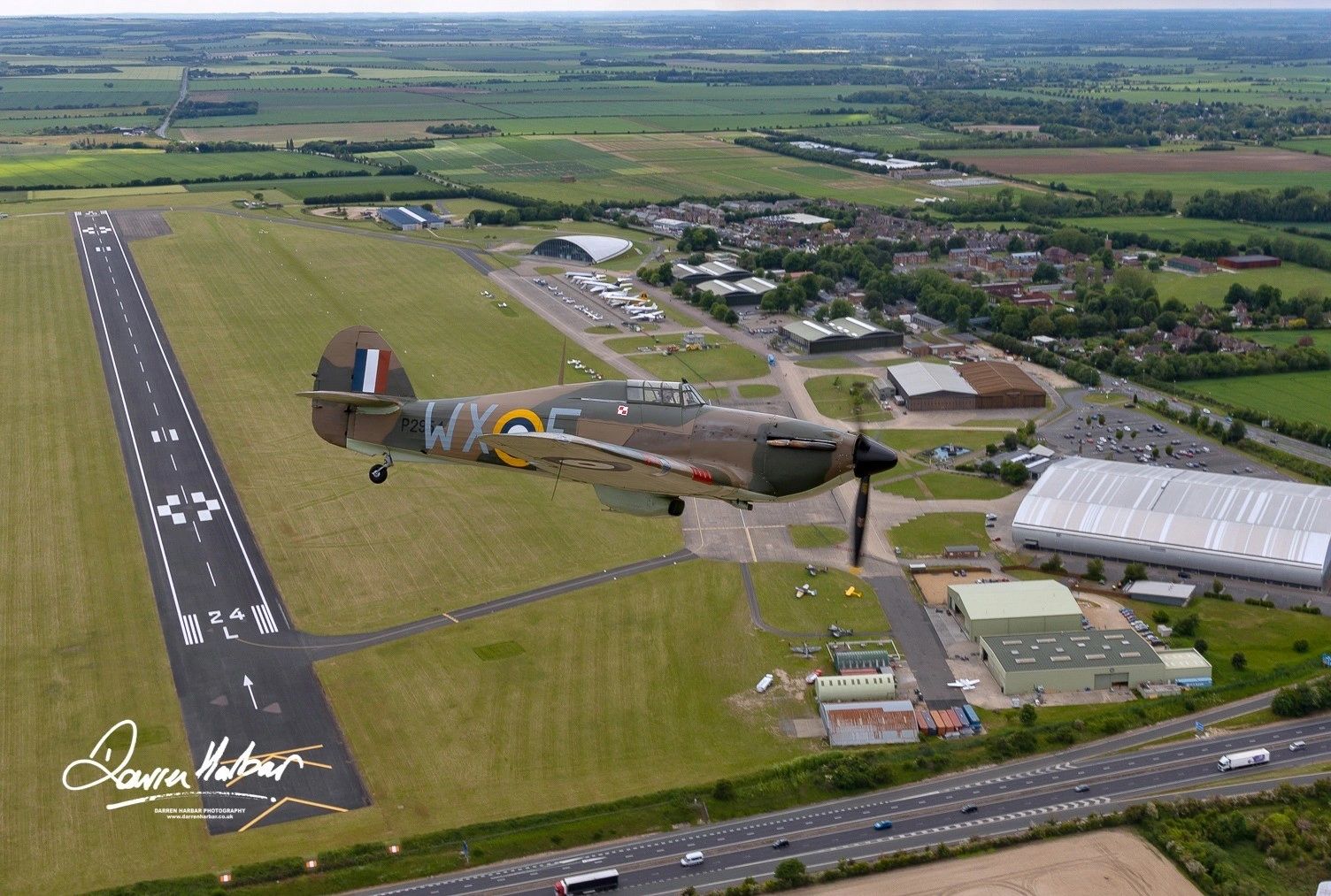 Hurricane tribute to 302 Squadron and Duxfords Fighting Poles