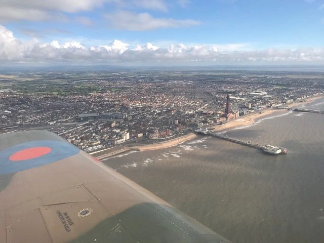 Merlin Over Blackpool