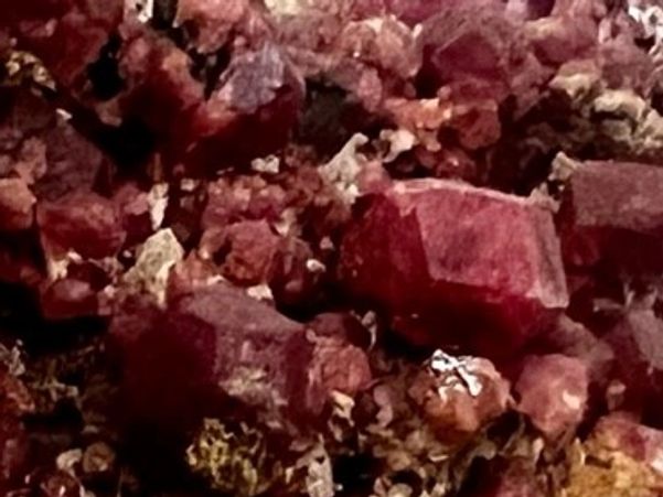 Raspberry Grossular Garnet
