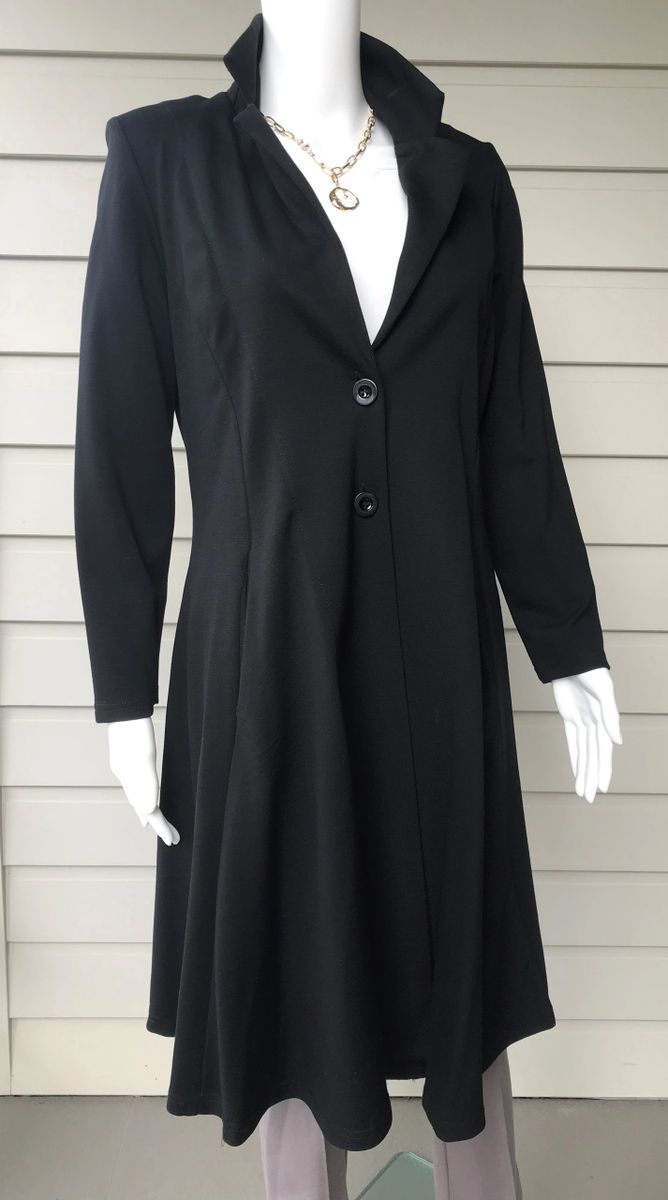 Australian Made Long black coat