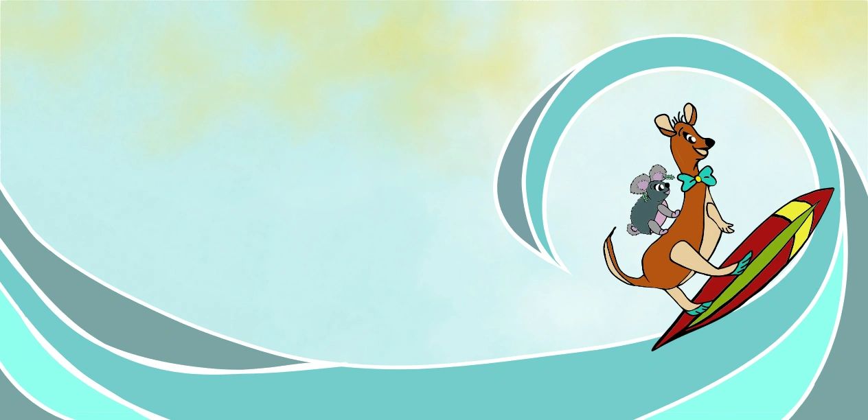The Kangaroo Who Can Surf
