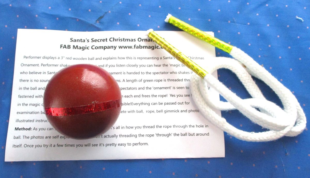 Santa's Magic Christmas Ornament