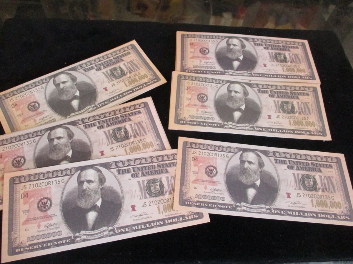 Million Dollar 6 Bill Repeat, FAB