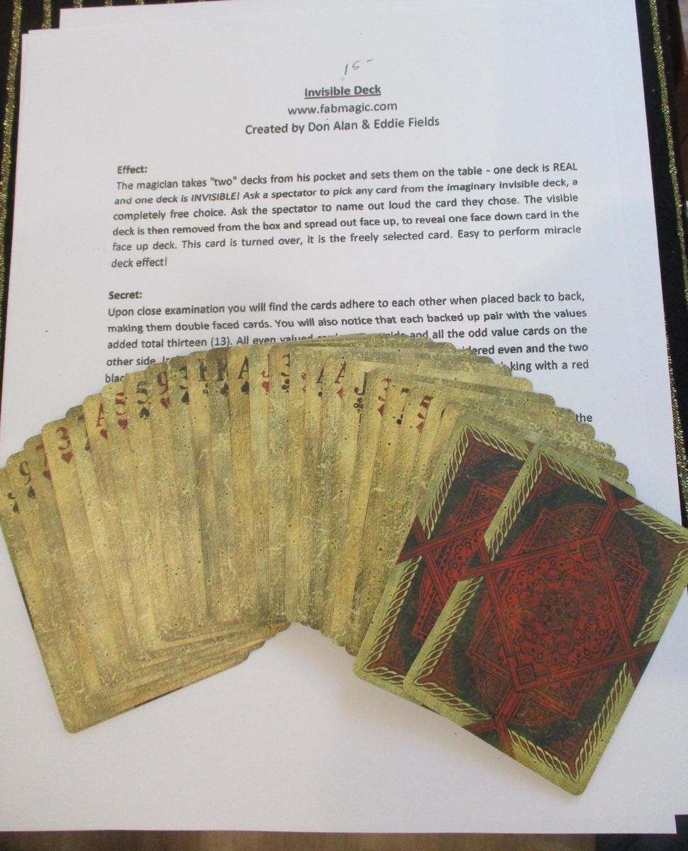 INVISIBLE DECKS