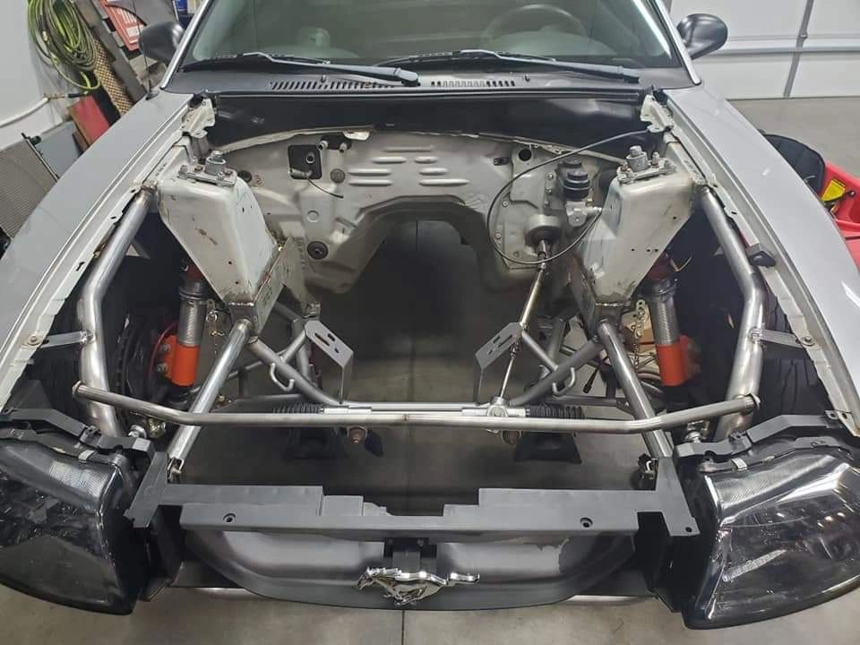 99-04 Mustang NEW EDGE Tubular front end kit **hold and weld***