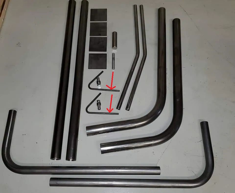 -NO BENDER, NO PROBLEM - tubular front end kit