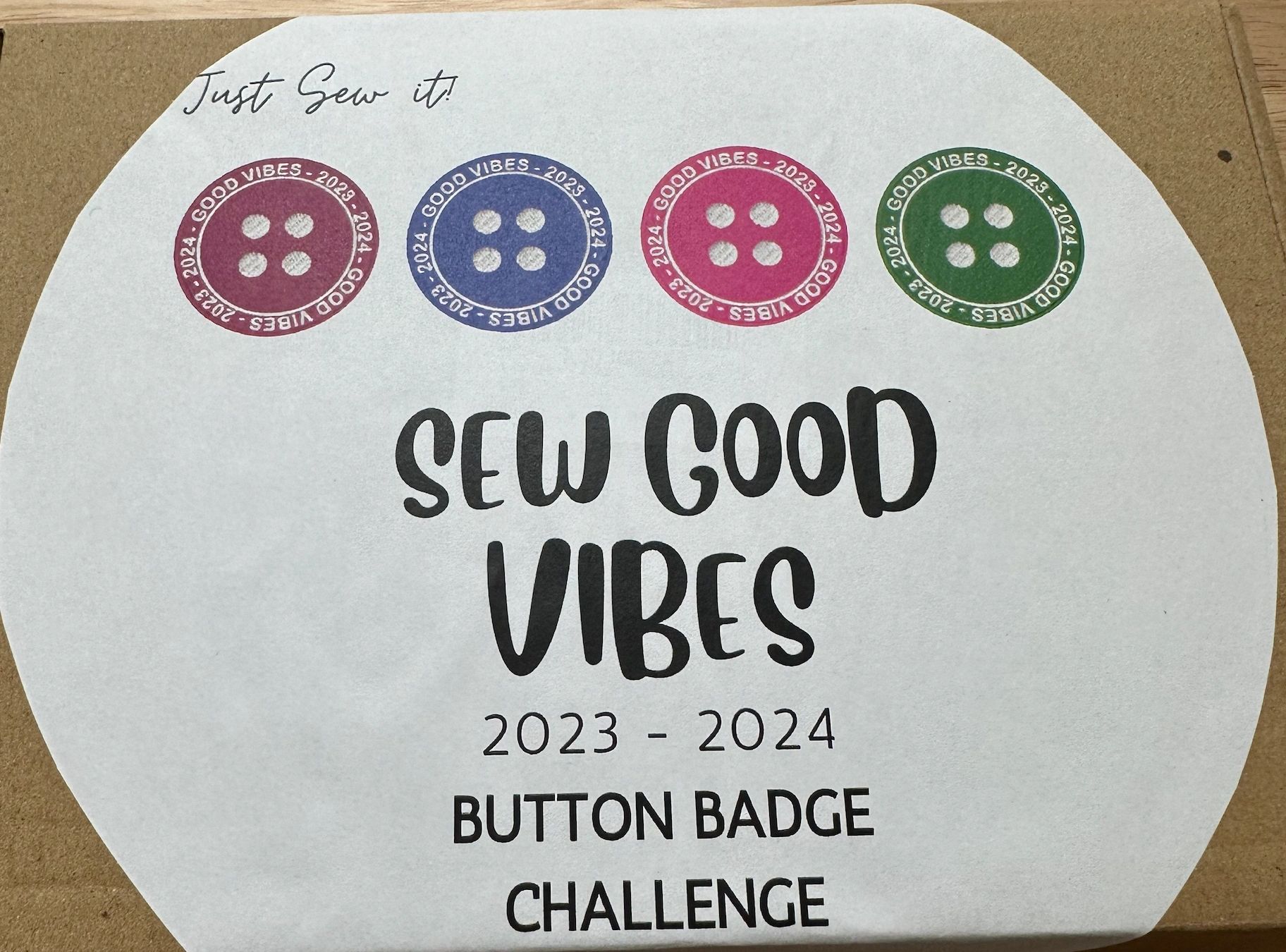 I challenge you... to hand sew a button!