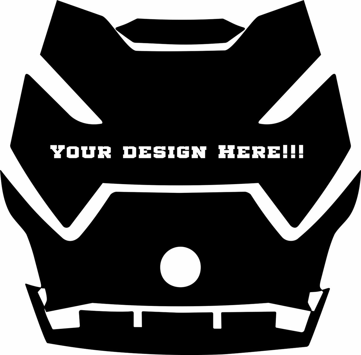 Custom Designed Lower hood Set