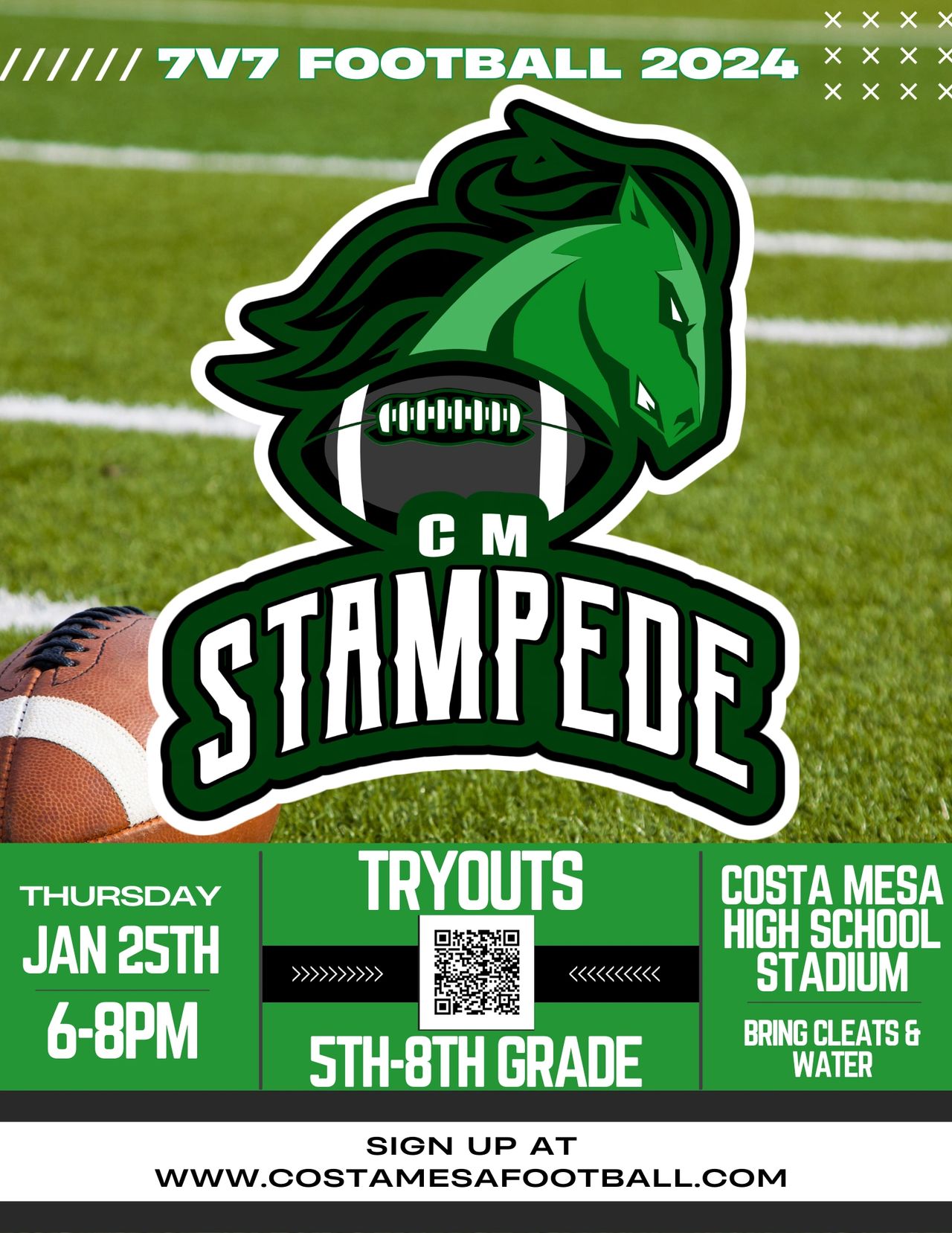 Stampede Football Logo