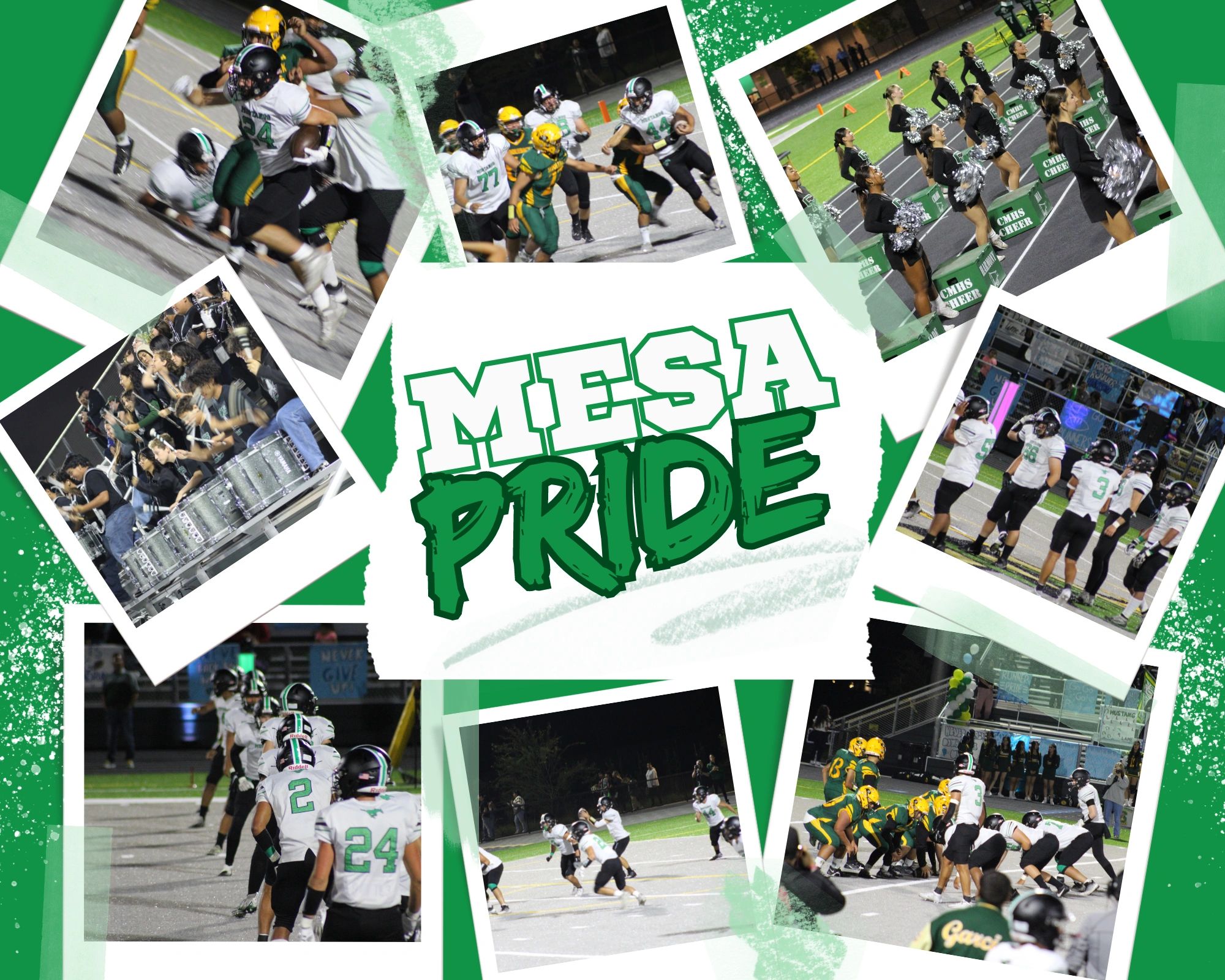 Mesa High Football Logos
