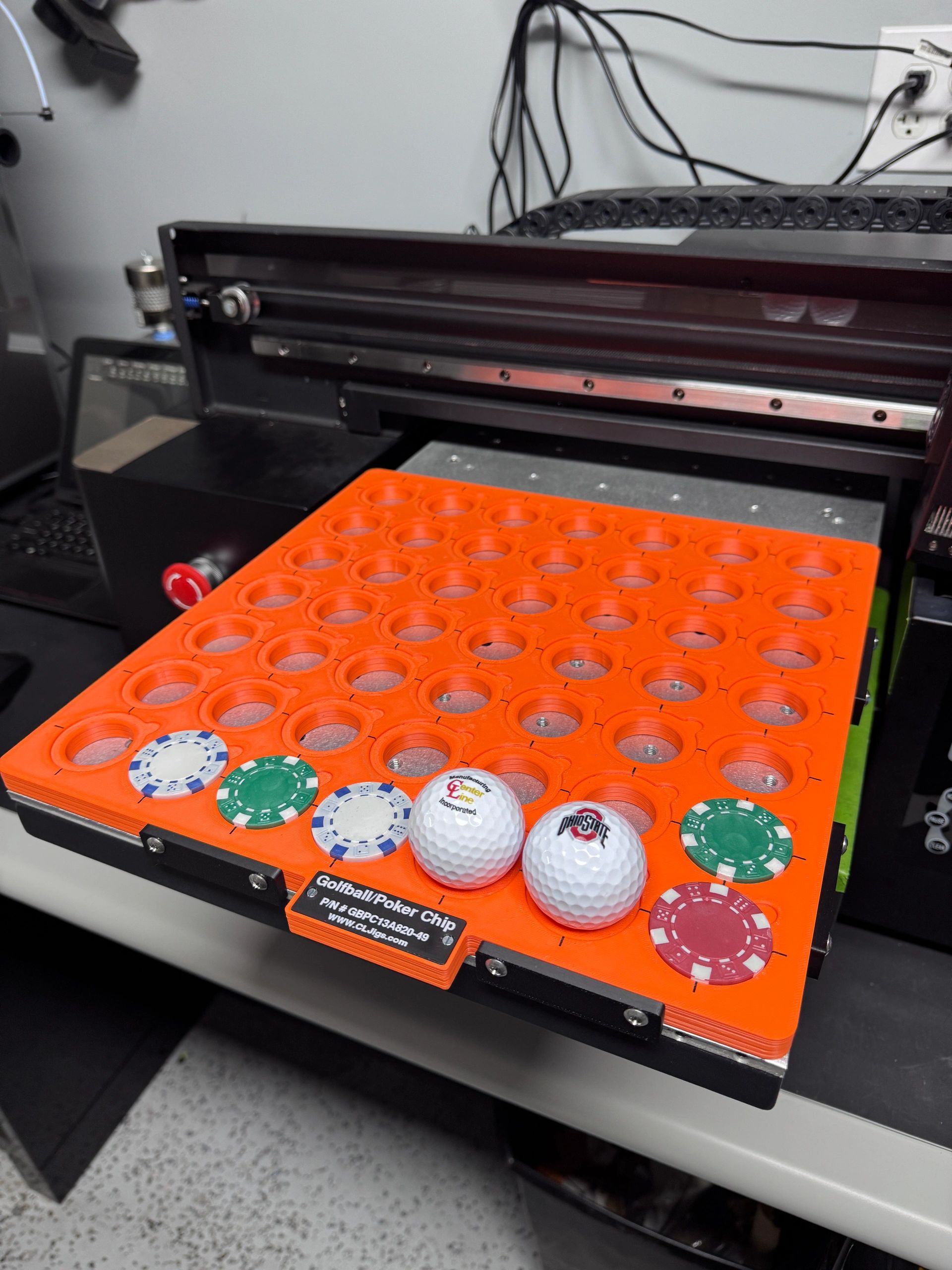 Custom UV Printing and Laser Marking Jigs