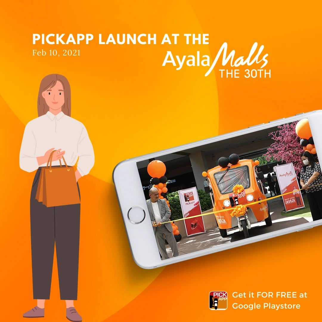 PICKAPP launched at the Ayala 30th