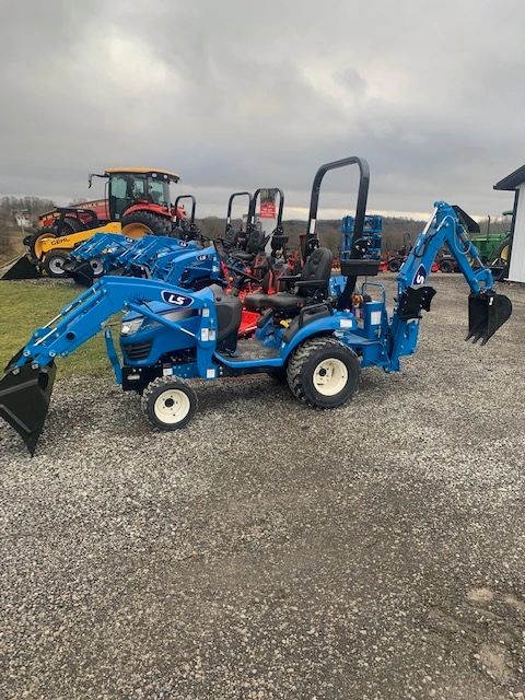 New LS MT125 Tractor, Loader, Backhoe