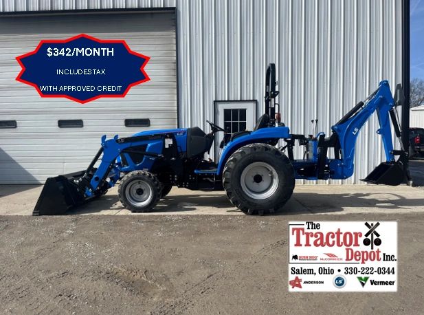 NEW 2024 LS MT242HE TRACTOR LOADER BACKHOE