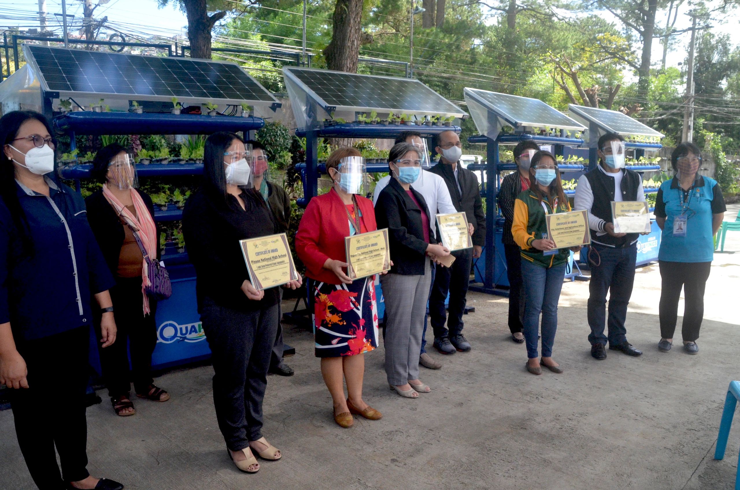 BFAR launches aquaponics project in Baguio City