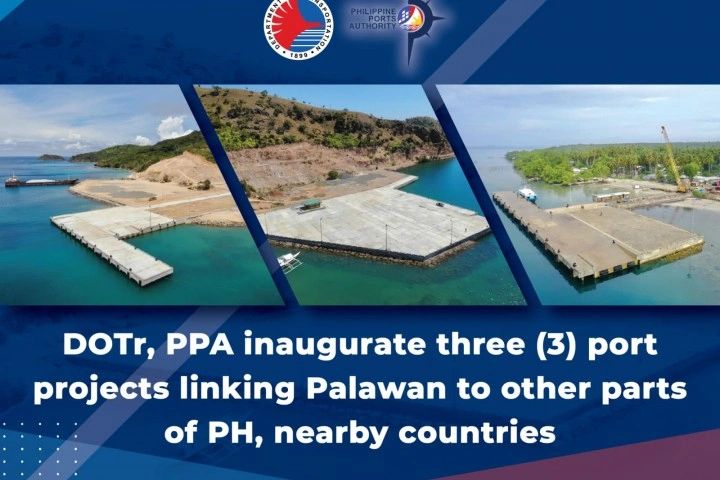 3 ports linking Palawan to other parts of PH/world inaugurated