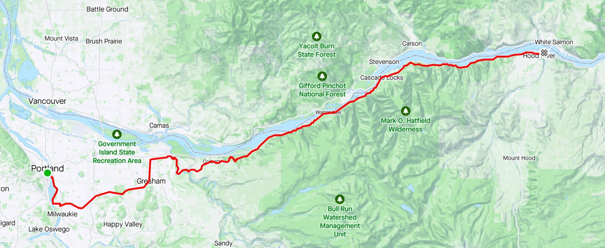 Day 3 - Portland to Hood River
