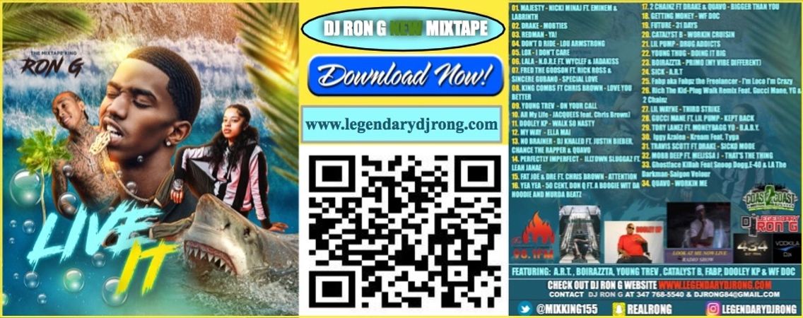 HOME | LEGENDARY DJ RON G