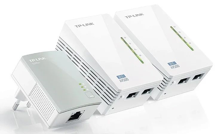 TP-Link AV600 Powerline 300Mbps Wi-Fi Adapter Triple Kit