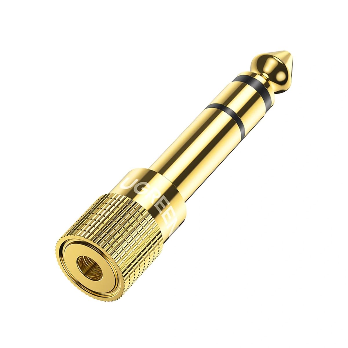 6.3 mm Stereo Plug to 3.5 mm Stereo Jack Adaptor