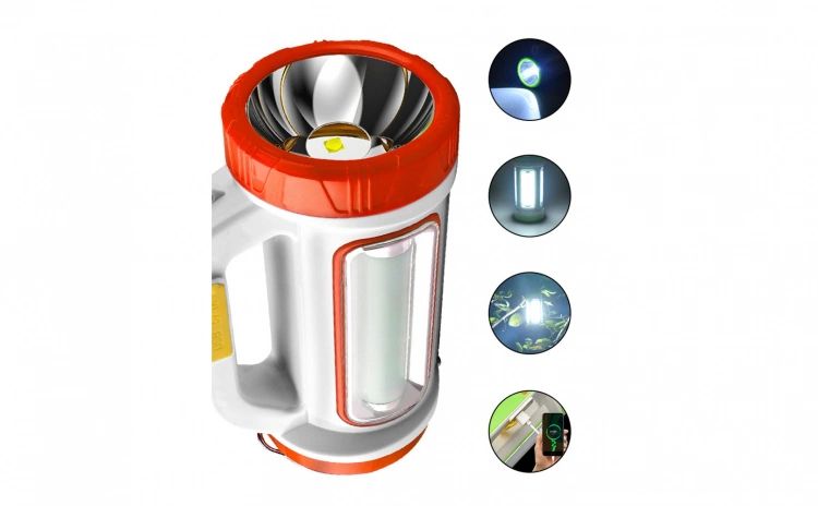 Andowl LED flashlight, suitable for use in construction sites, home ...