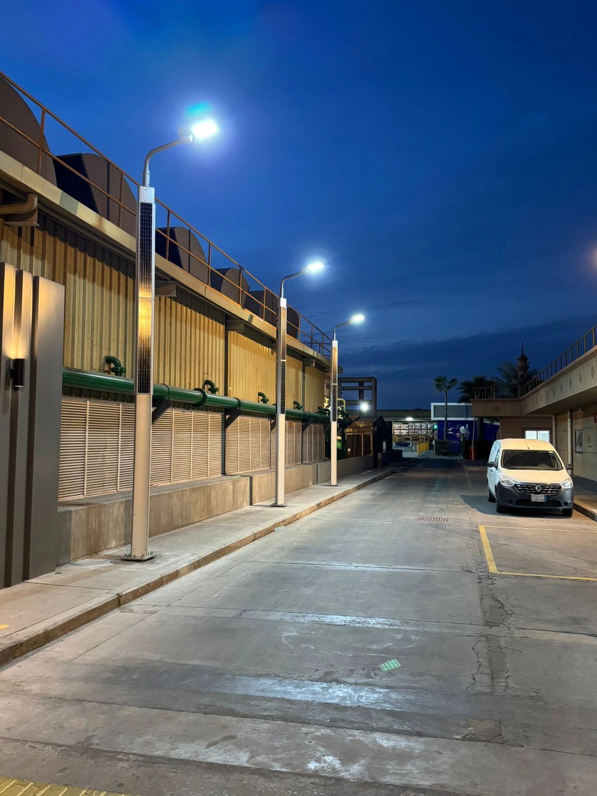 Completion of SWISS LED Solar Lighting Project at P&G Damam KSA