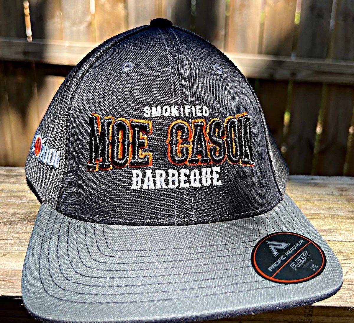 Moe Cason BBQ Black Pacific Wear Brand Hat - Raised Classic Logo