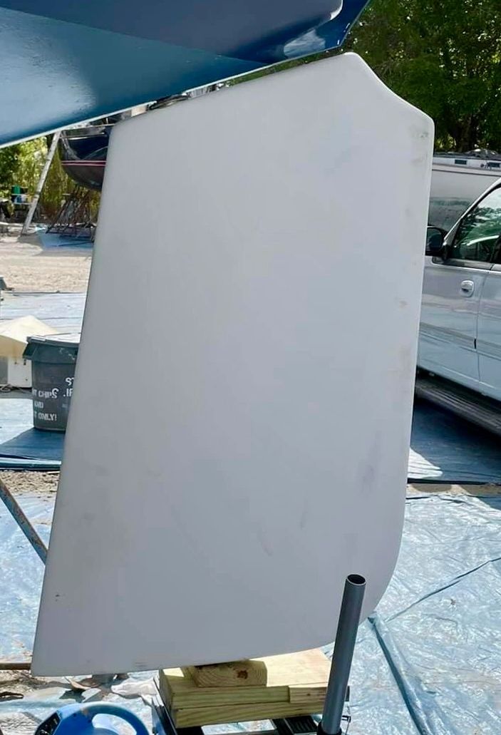 Legacy island packet 485 rudder