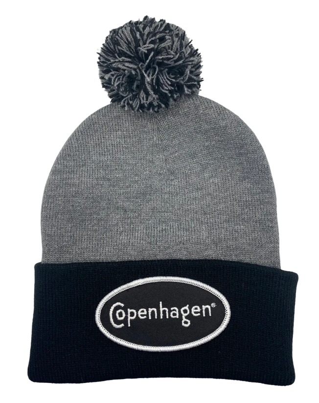 Copenhagen Gray/Black Beanie