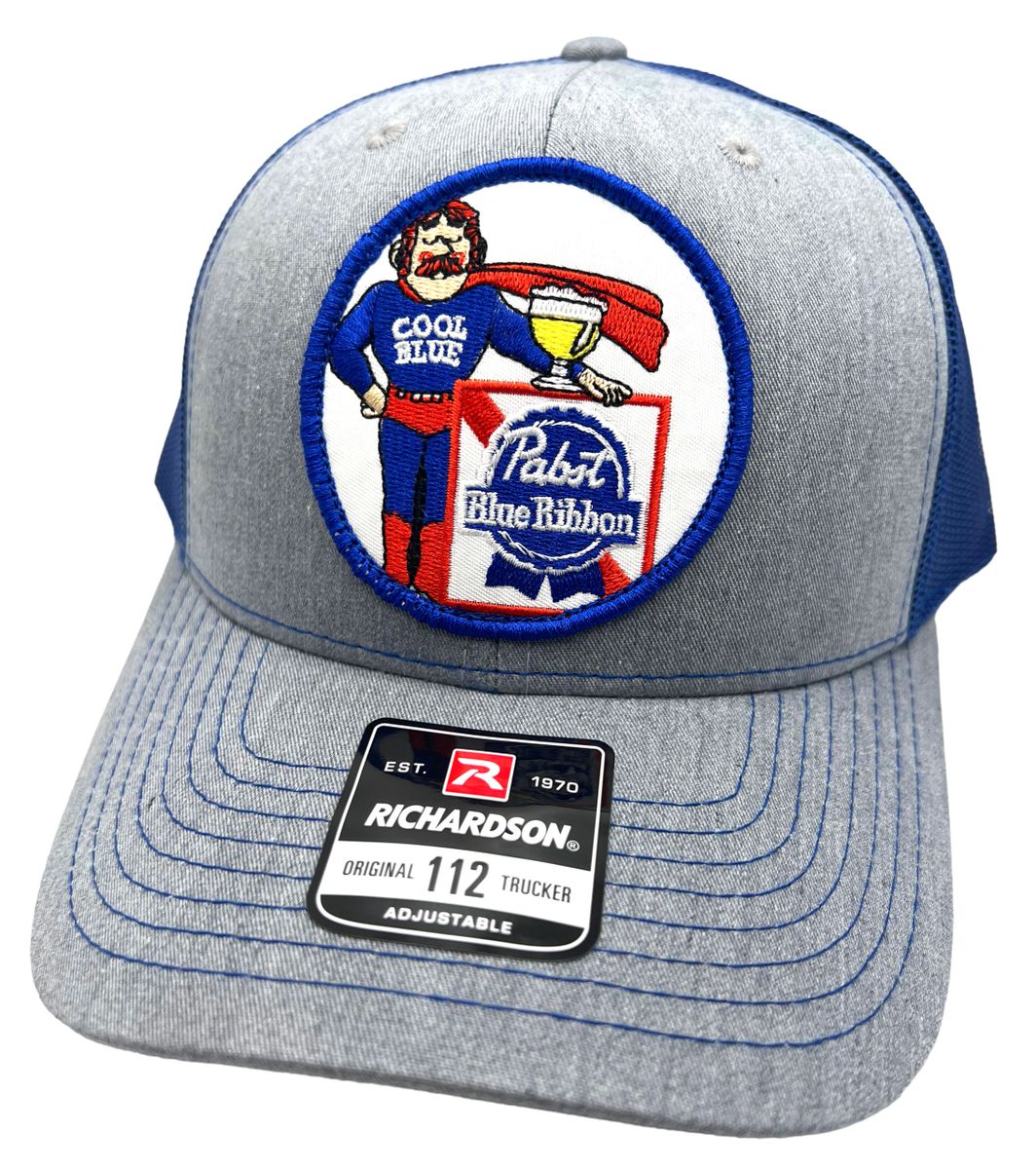 Pabst Blue Ribbon Beer Man Hat
