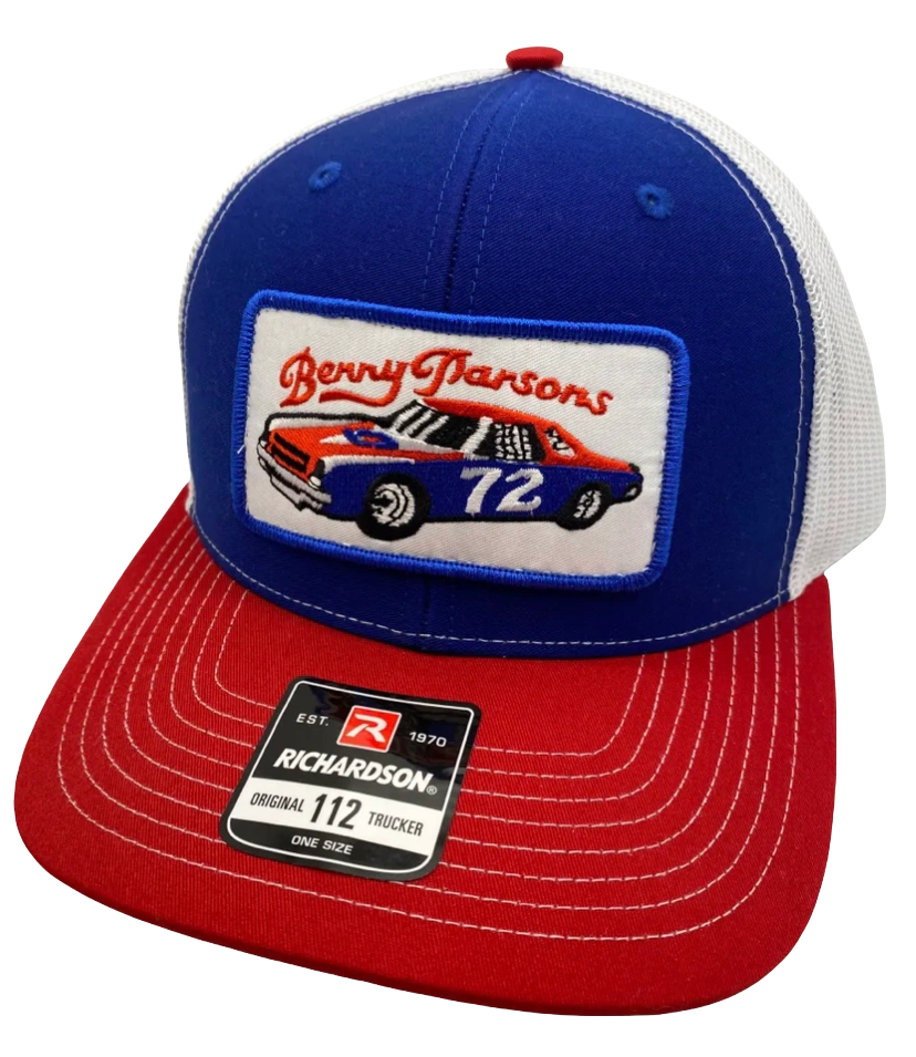 Benny Parsons Blue/Red Hat