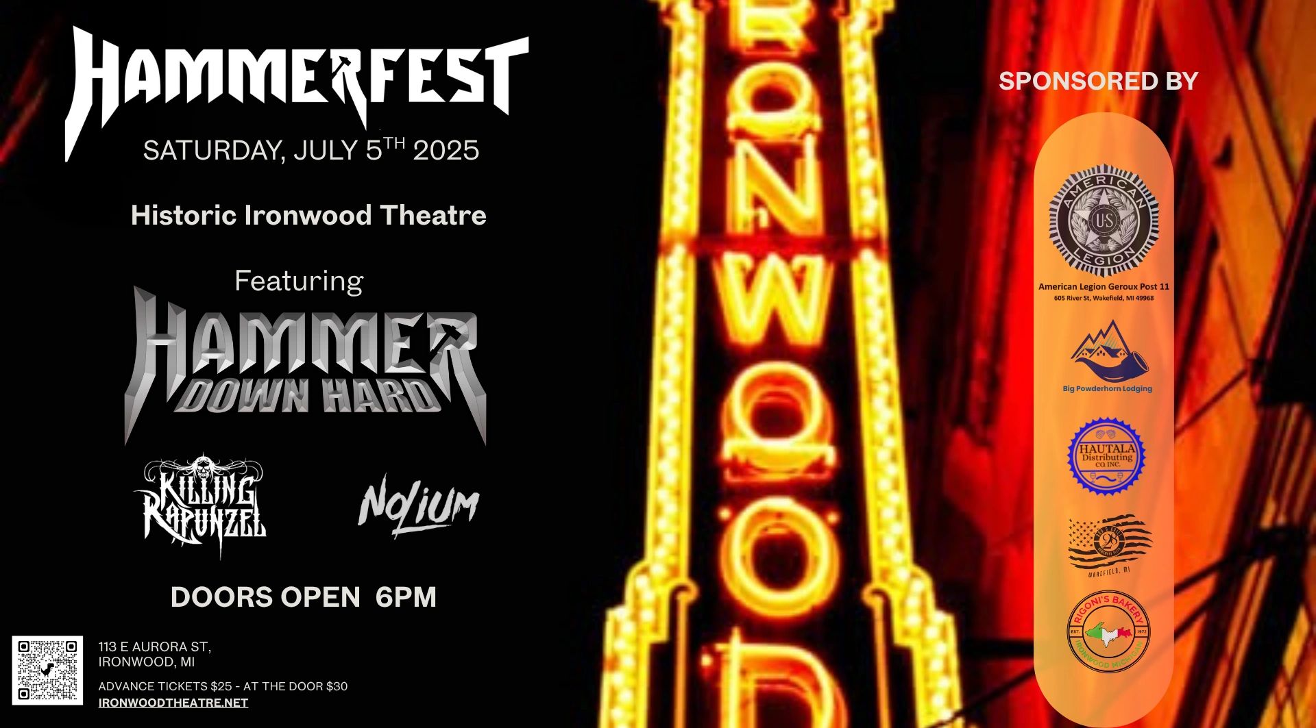 July Rock Experience: Live Music Awaits, Wakefield Michigan, Live music ...