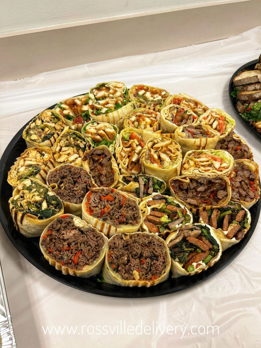 Panini Grill Assorted Wrap Tray