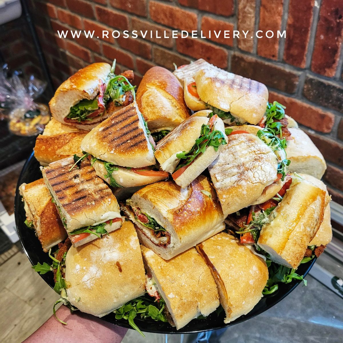 Belli Baci Bakery and Cafe Assorted Sandwich Platter