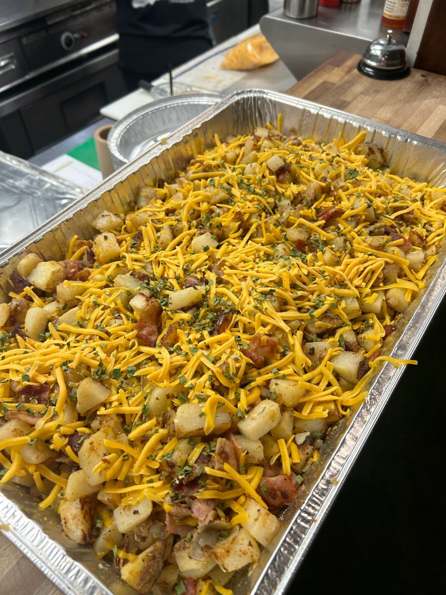 Beans and Leaves Cafe Hash Browns Tray