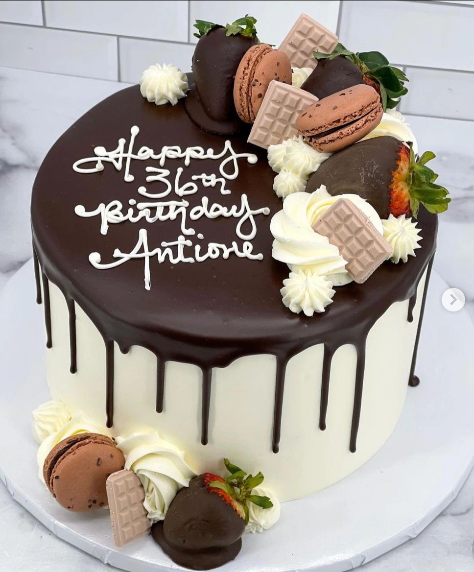 Alfonso's Pastry Shoppe Chocolate Drip Cake