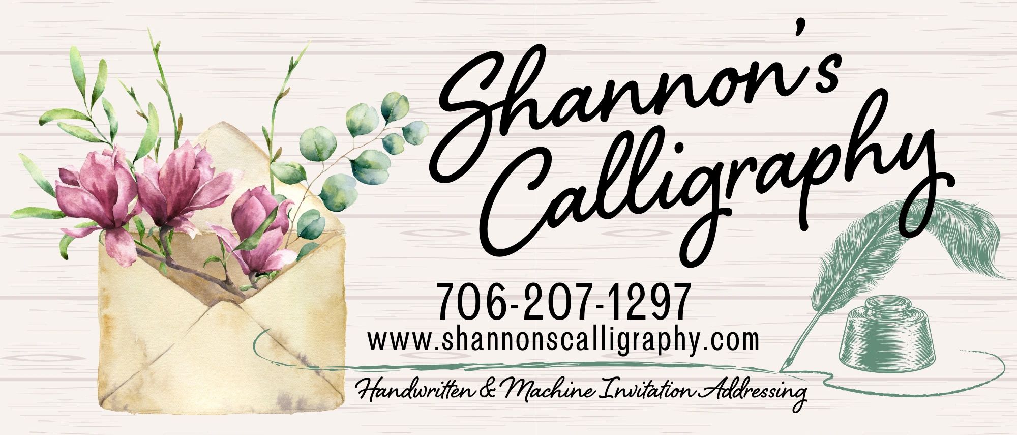 Shannon's Calligraphy