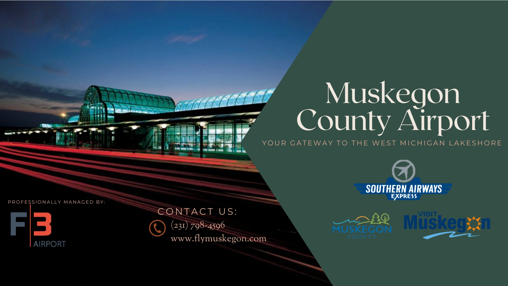 Muskegon County Airport - Your Gateway to the West Michigan Lakeshore