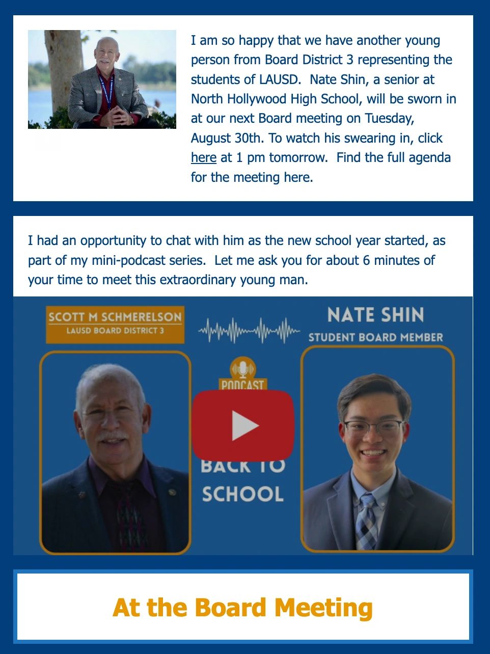 Congratulations to NHHS student Nate Shin!